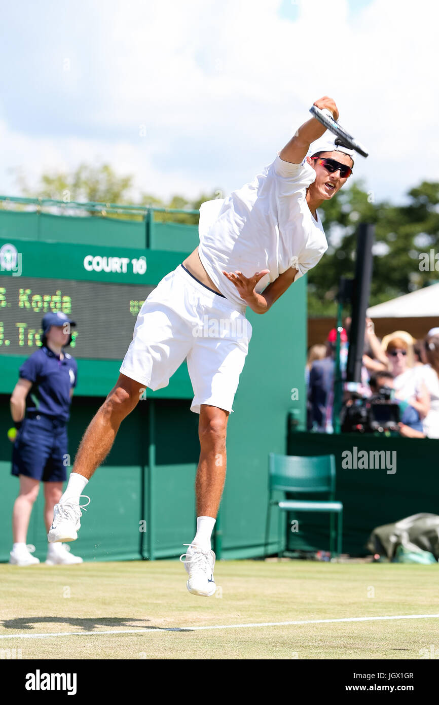 James Kent Trotter (JPN), JULY 10, 2017 - Tennis : James Kent Trotter ...