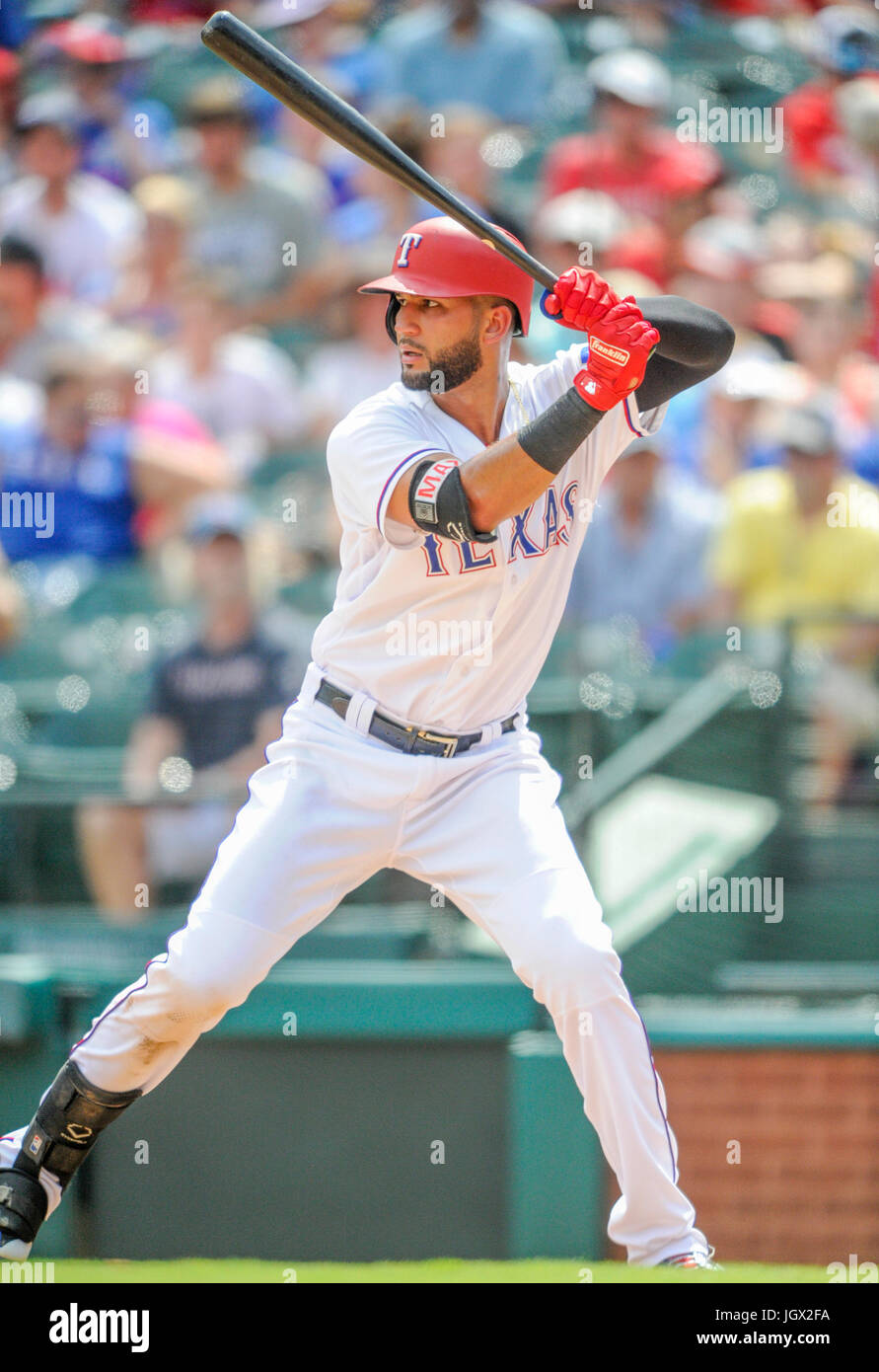 Jul 09, 2017: Texas Rangers right fielder Nomar Mazara #30 during an ...