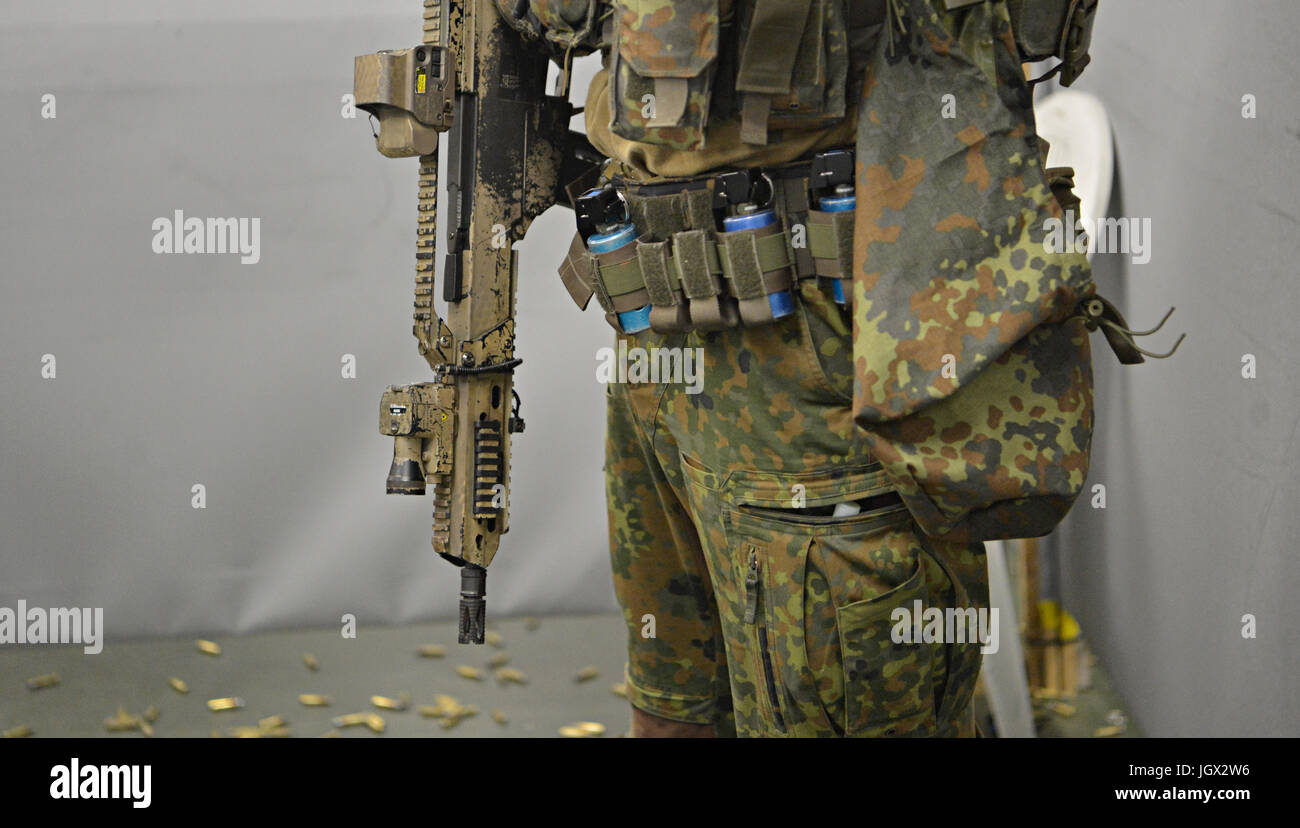Calw, Germany. 23rd Jan, 2017. German Special Forces Command (KSK ...
