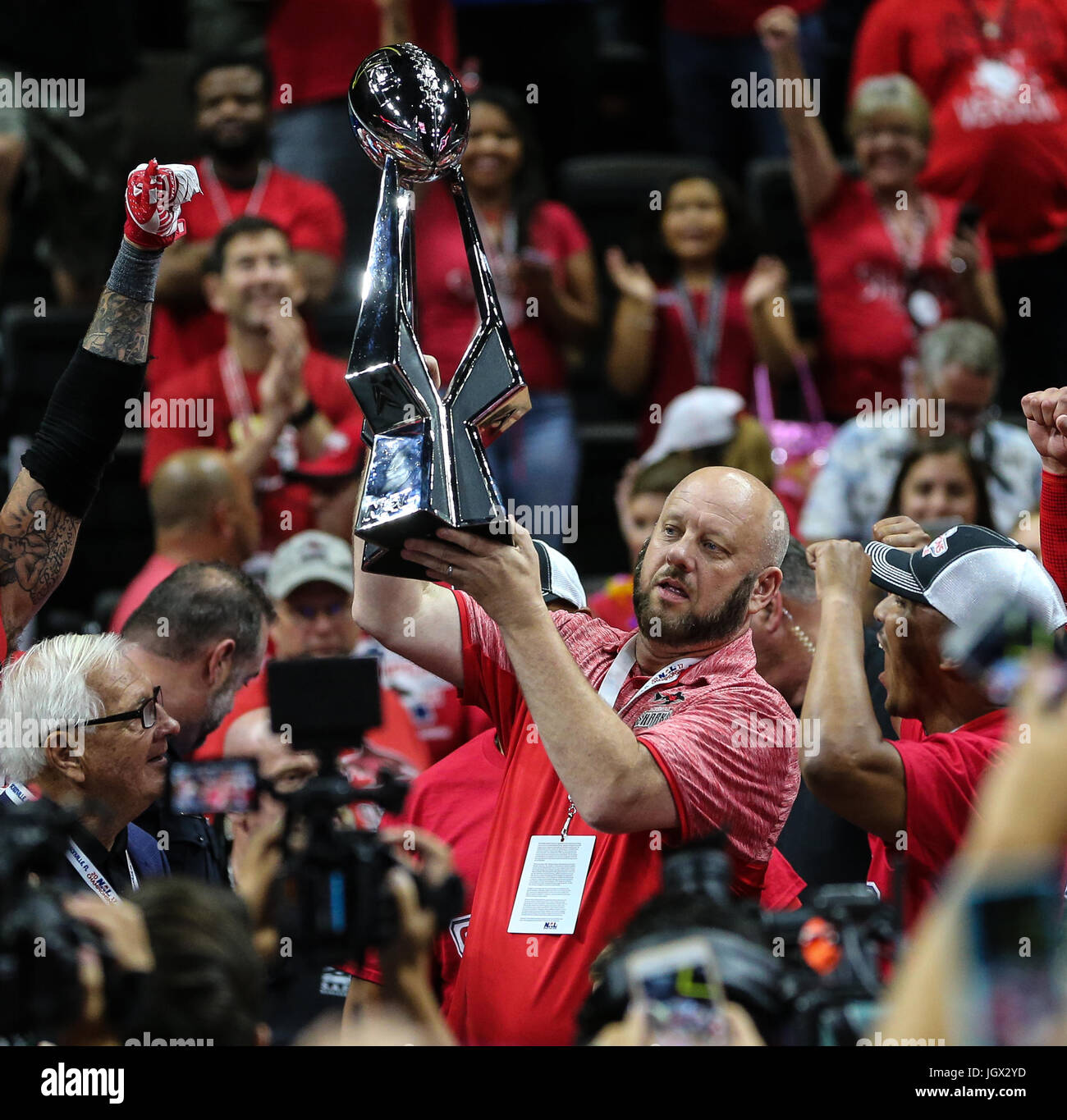 Jacksonville, FL, USA. 10th July, 2017. : Jacksonville Sharks Operating ...