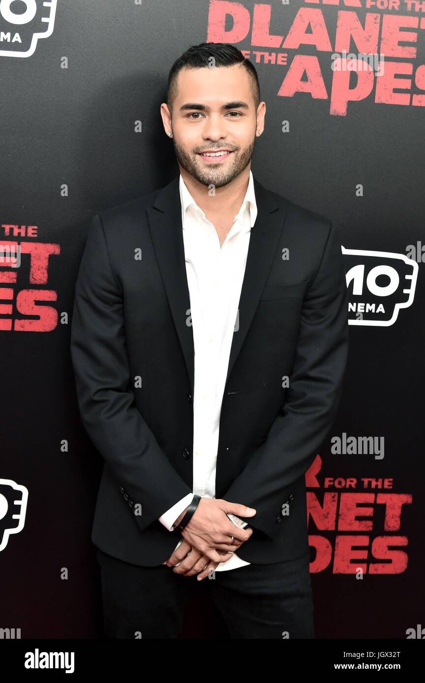New York, NY, USA. 10th July, 2017. Gabriel Chavarria at arrivals for ...