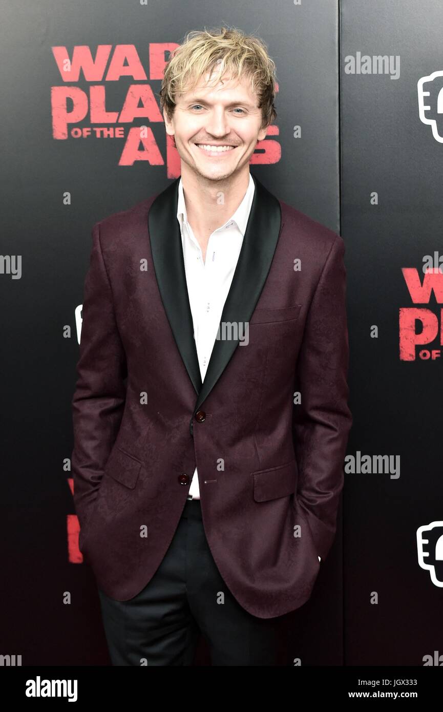 New York, NY, USA. 10th July, 2017. Chad Rook at arrivals for WAR FOR ...