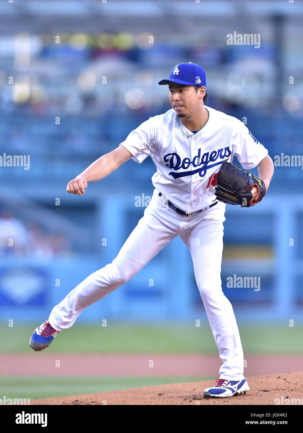 Los Angeles, California, USA. 27th June, 2017. Kenta Maeda (Dodgers ...