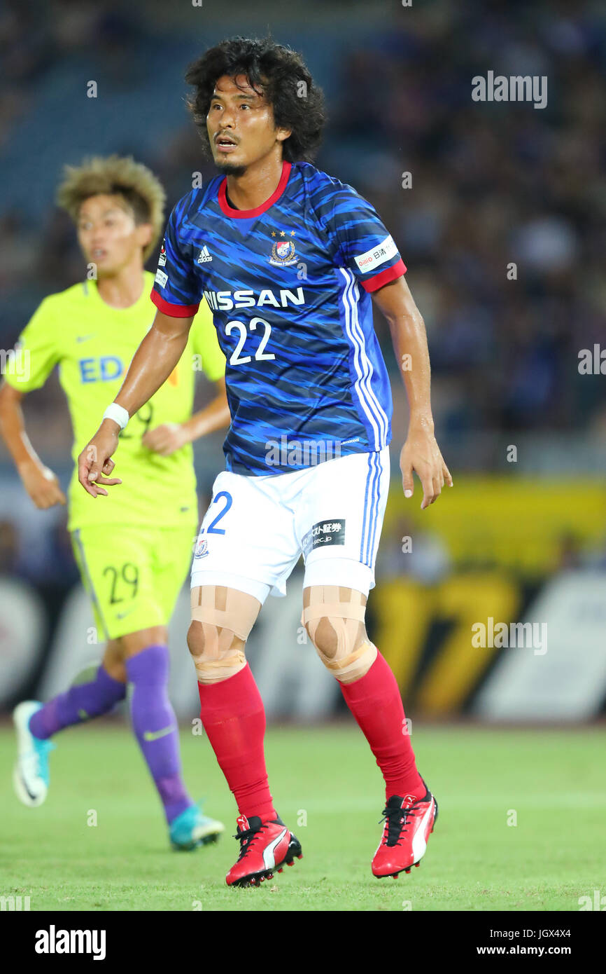 Nissan Stadium, Kanagawa, Japan. 8th July, 2017. Yuji Nakazawa (F ...