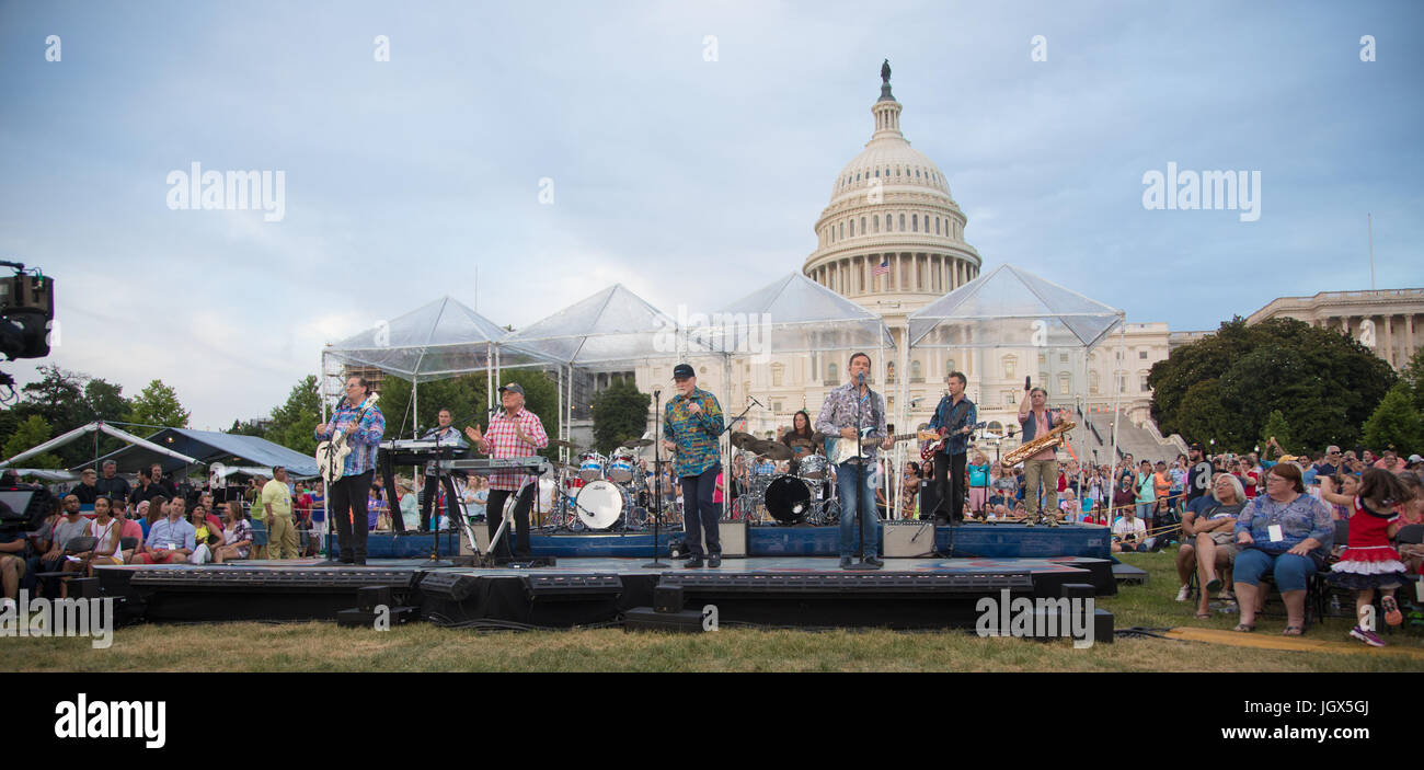 The Beach Boys sang several of their biggest hits at the "A Capitol ...