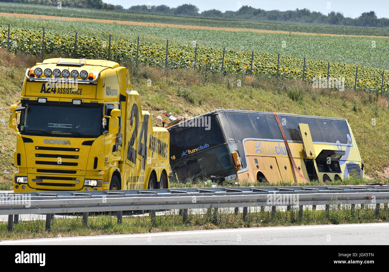 E75 motorway hi-res stock photography and images - Alamy