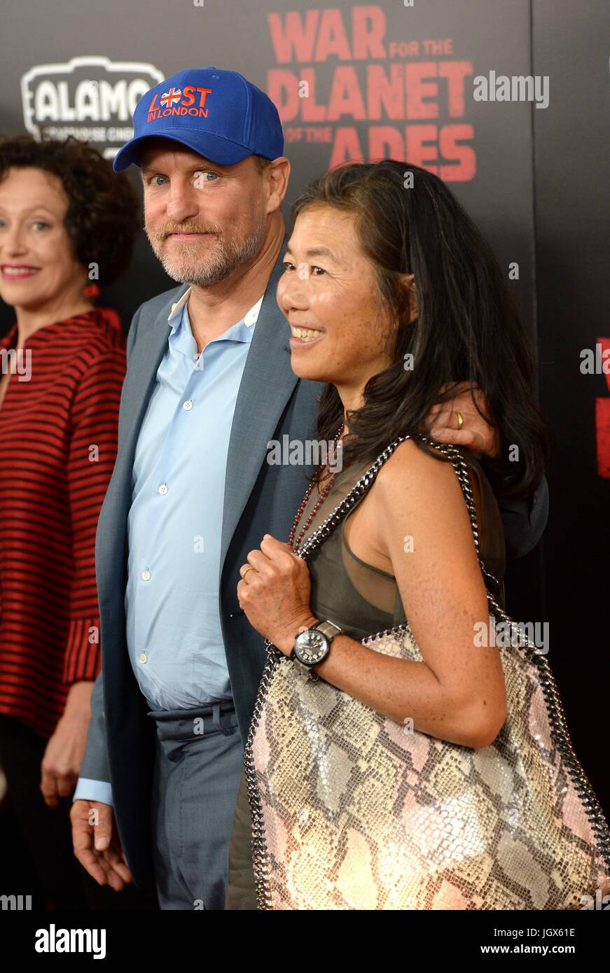 New York, NY, USA. 10th July, 2017. Woody Harrelson, Laura Louie at ...