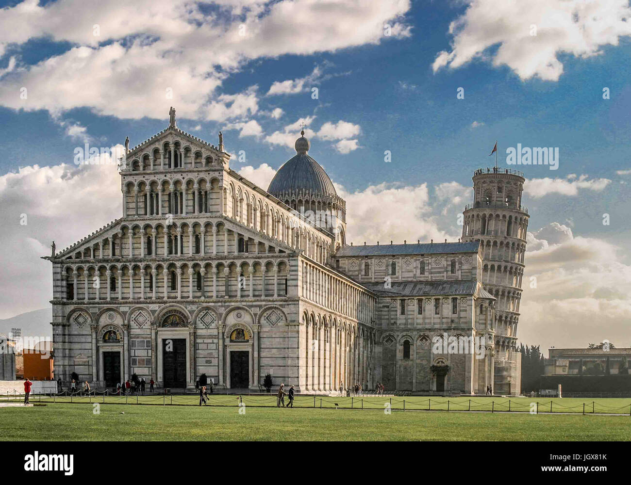 October 15, 2004 - Pisa, Italy - The medieval Roman Catholic Pisa ...