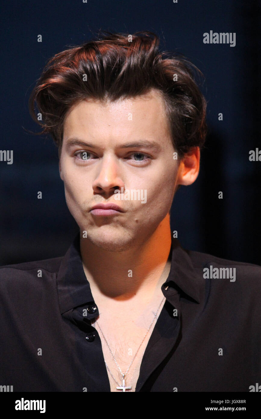 Harry Styles 07/09/2017 "Dunkirk" Press Conference held at the Barker ...