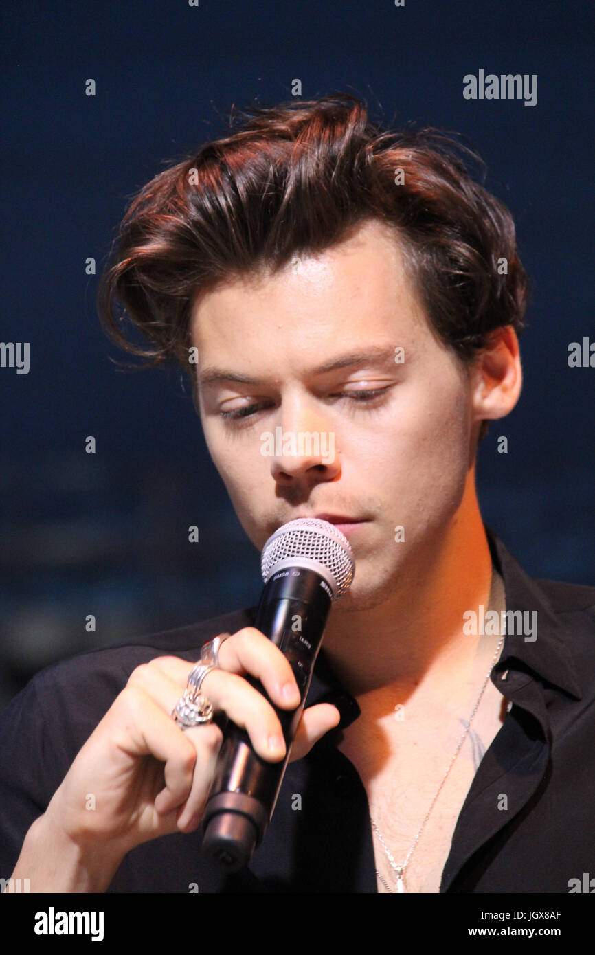 Harry Styles 07/09/2017 "Dunkirk" Press Conference held at the Barker ...