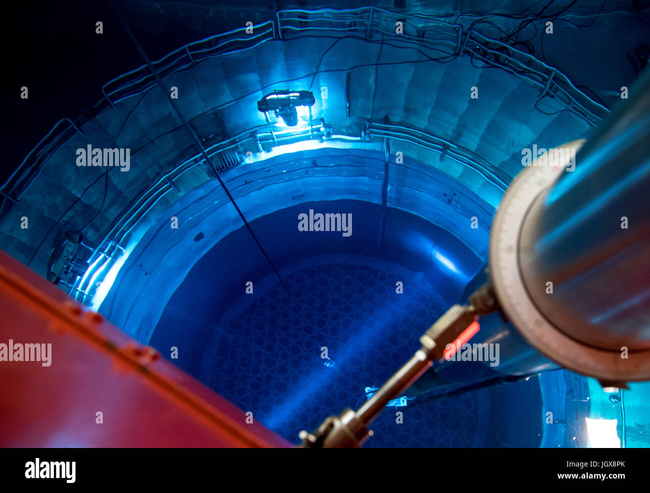 Guenzburg, Germany. 11th July, 2017. Floodlights illuminate the open ...