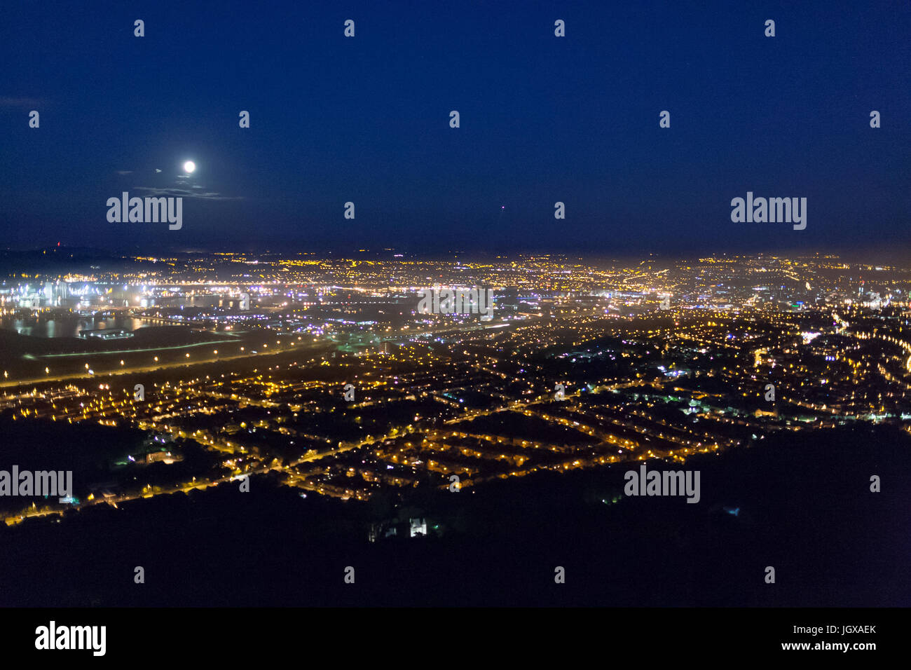 Belfast, Northern Ireland. 12th July 2017. At midnight on the 11th of ...