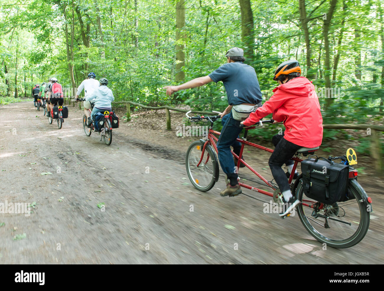 Blind tandem hi-res stock photography and images - Alamy