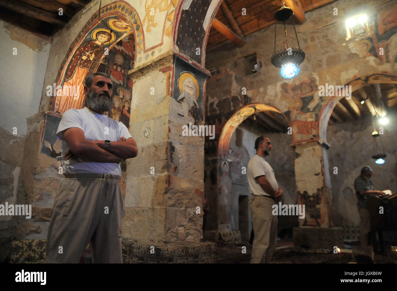 Monastery of saint moses the abyssinian hi-res stock photography and ...