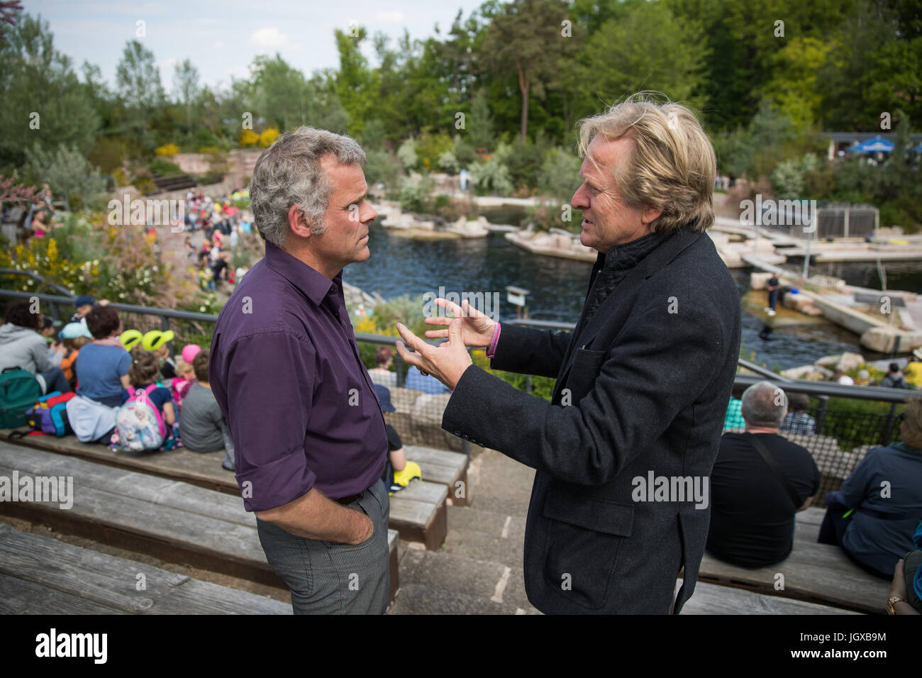 Nuremberg, Germany. 22nd May, 2017. Director of Tiergarten Nuernberg ...