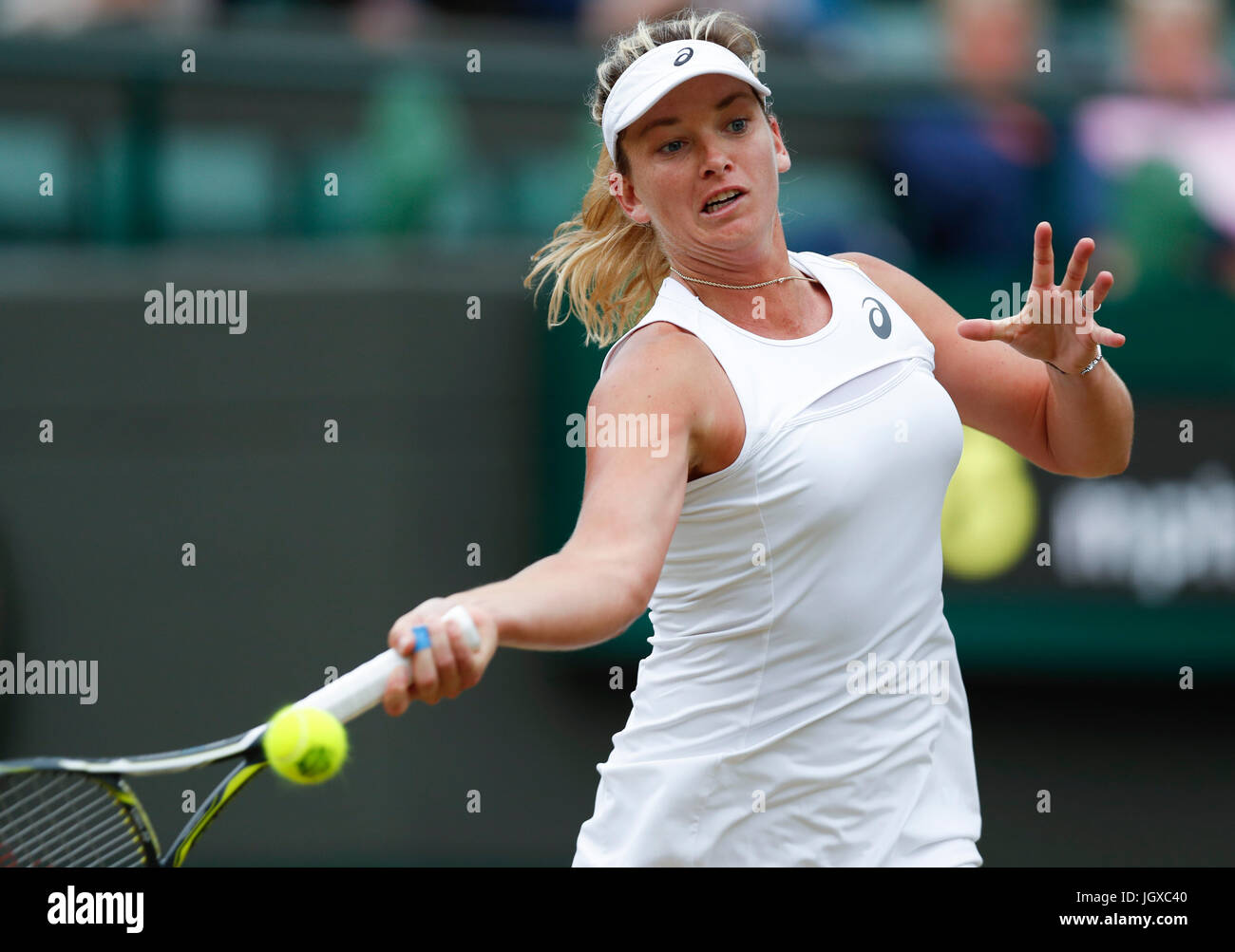 London, UK. 11th July, 2017. Coco Vandeweghe of the United States ...