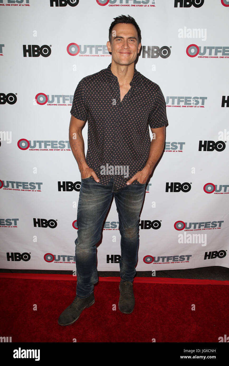 WEST HOLLYWOOD, CA July 11- Cheyenne Jackson, At 2017 Outfest Los ...