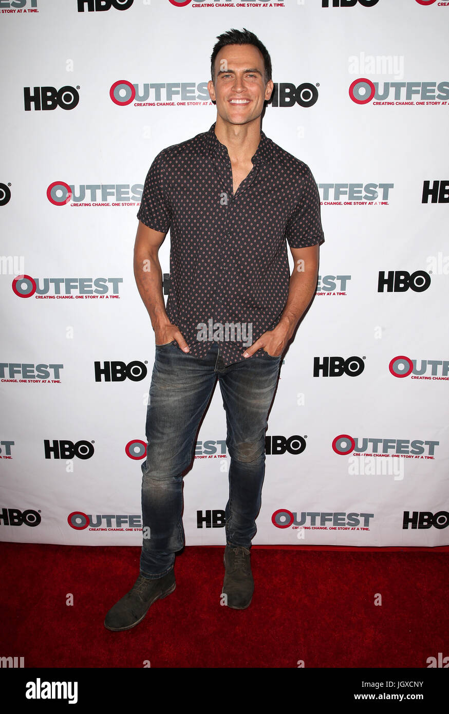 WEST HOLLYWOOD, CA July 11- Cheyenne Jackson, At 2017 Outfest Los ...