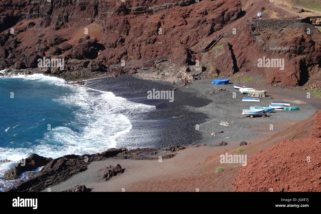 Vulkanischer strand lanzarote hi-res stock photography and images - Alamy