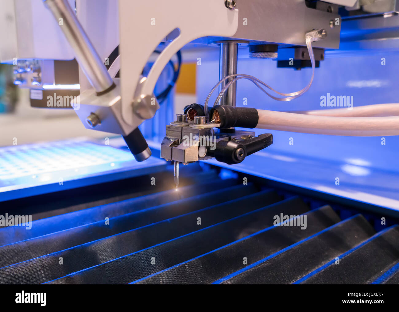 robotic hand machine tool at industrial manufacture factory Stock Photo ...