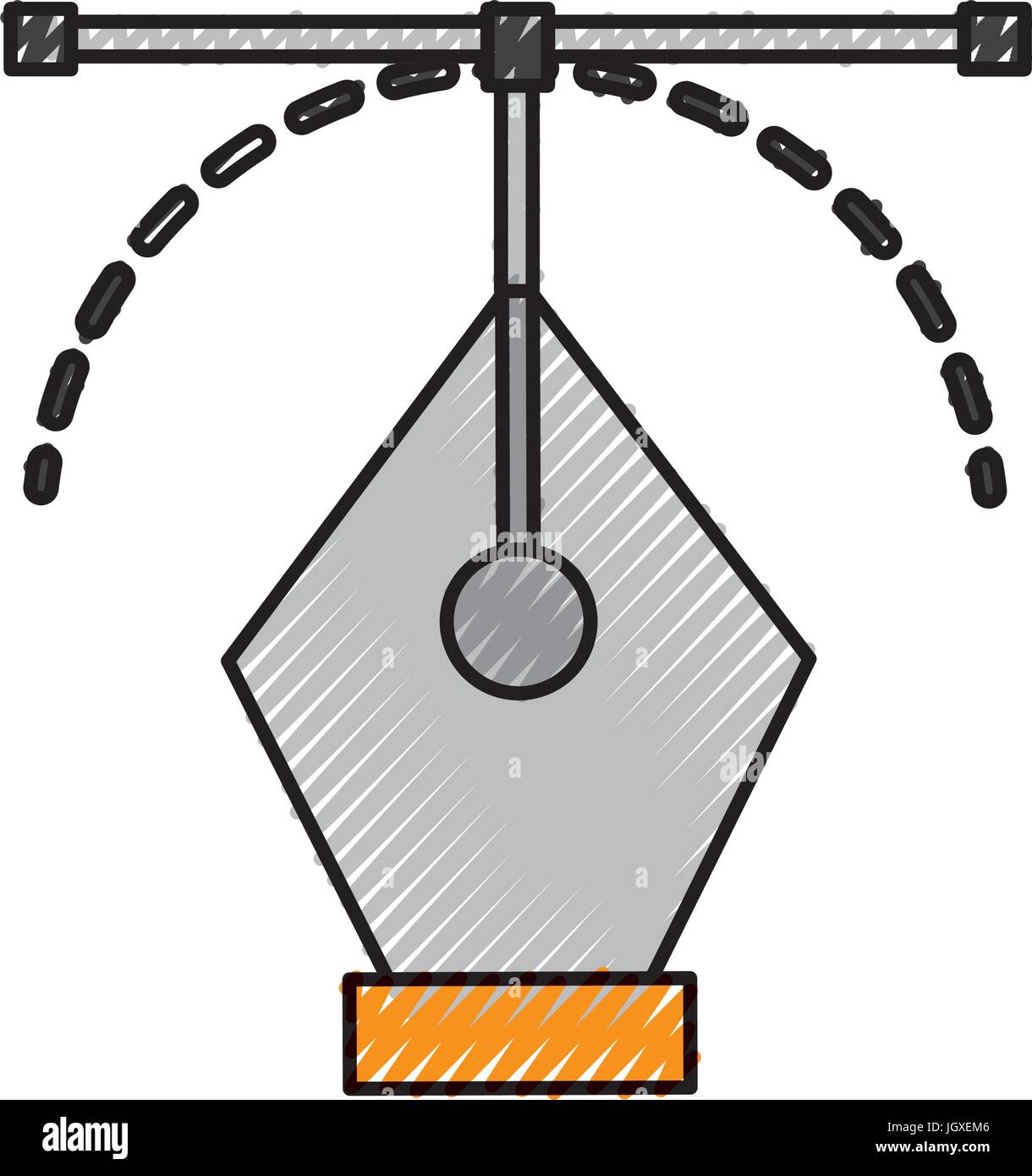 Pen tip draw icon Stock Vector Image & Art - Alamy