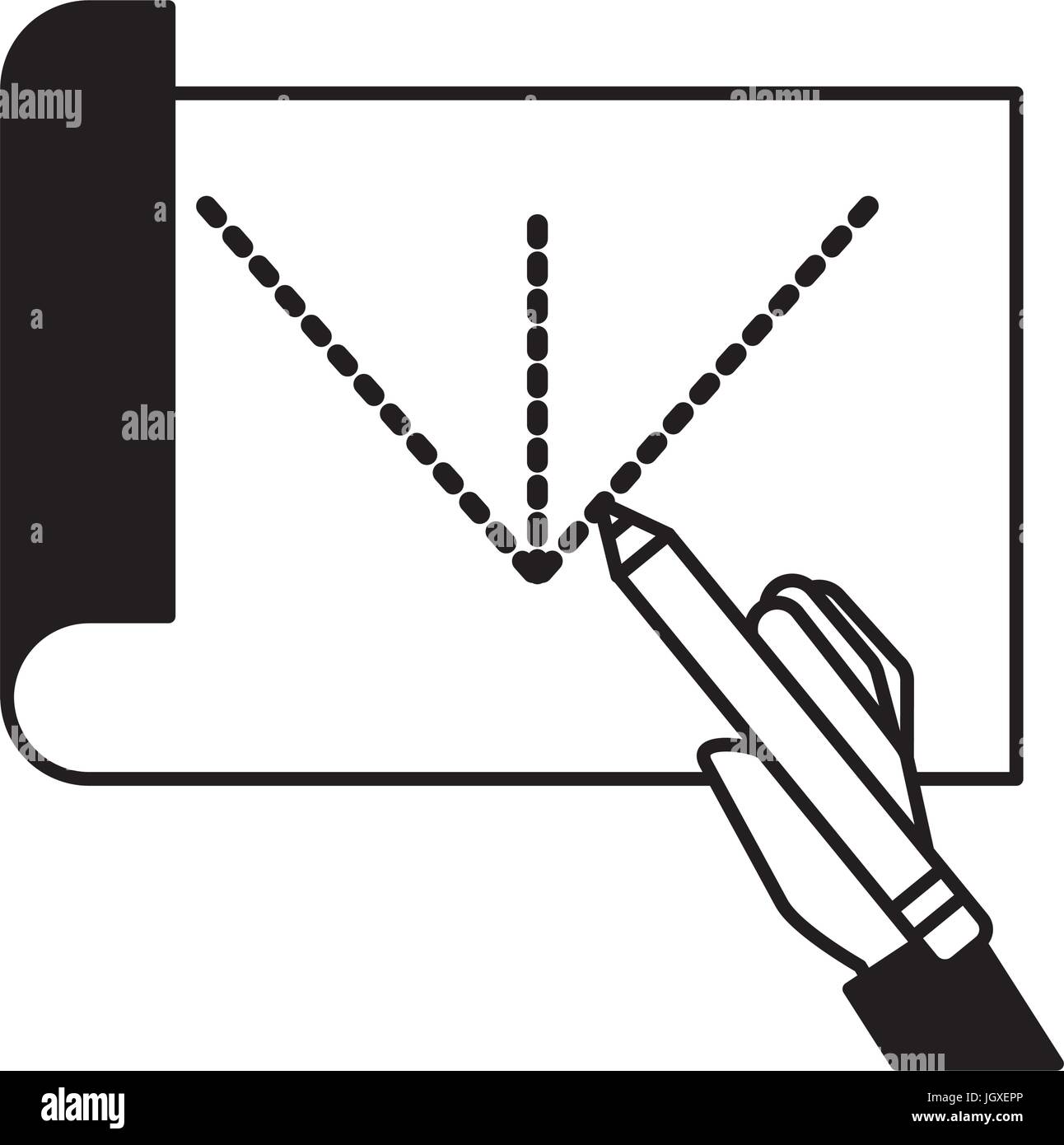 Pen tip draw icon Stock Vector Image & Art - Alamy