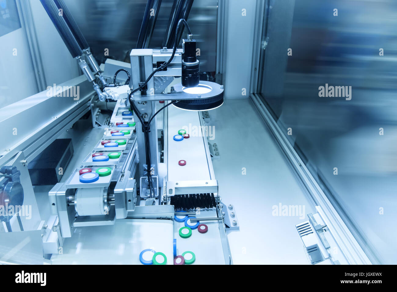 artificial intelligence machine at industrial manufacture factory,Smart ...