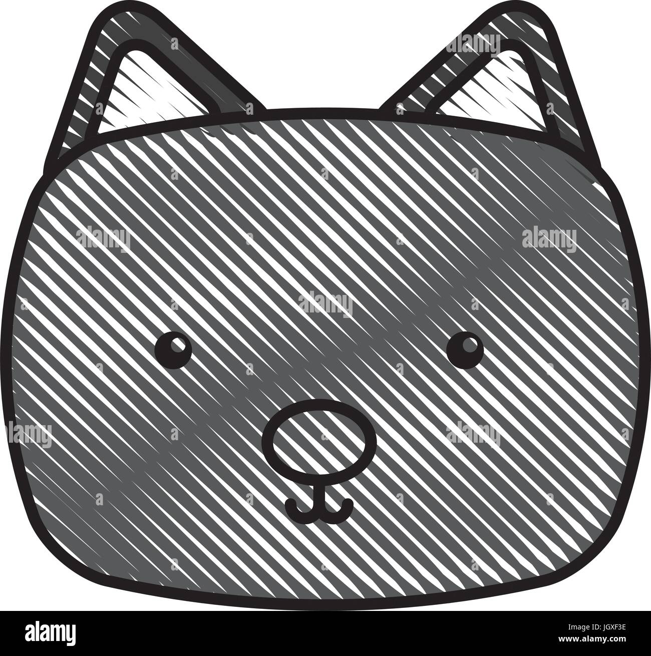 cute and tender cat Stock Vector Image & Art - Alamy