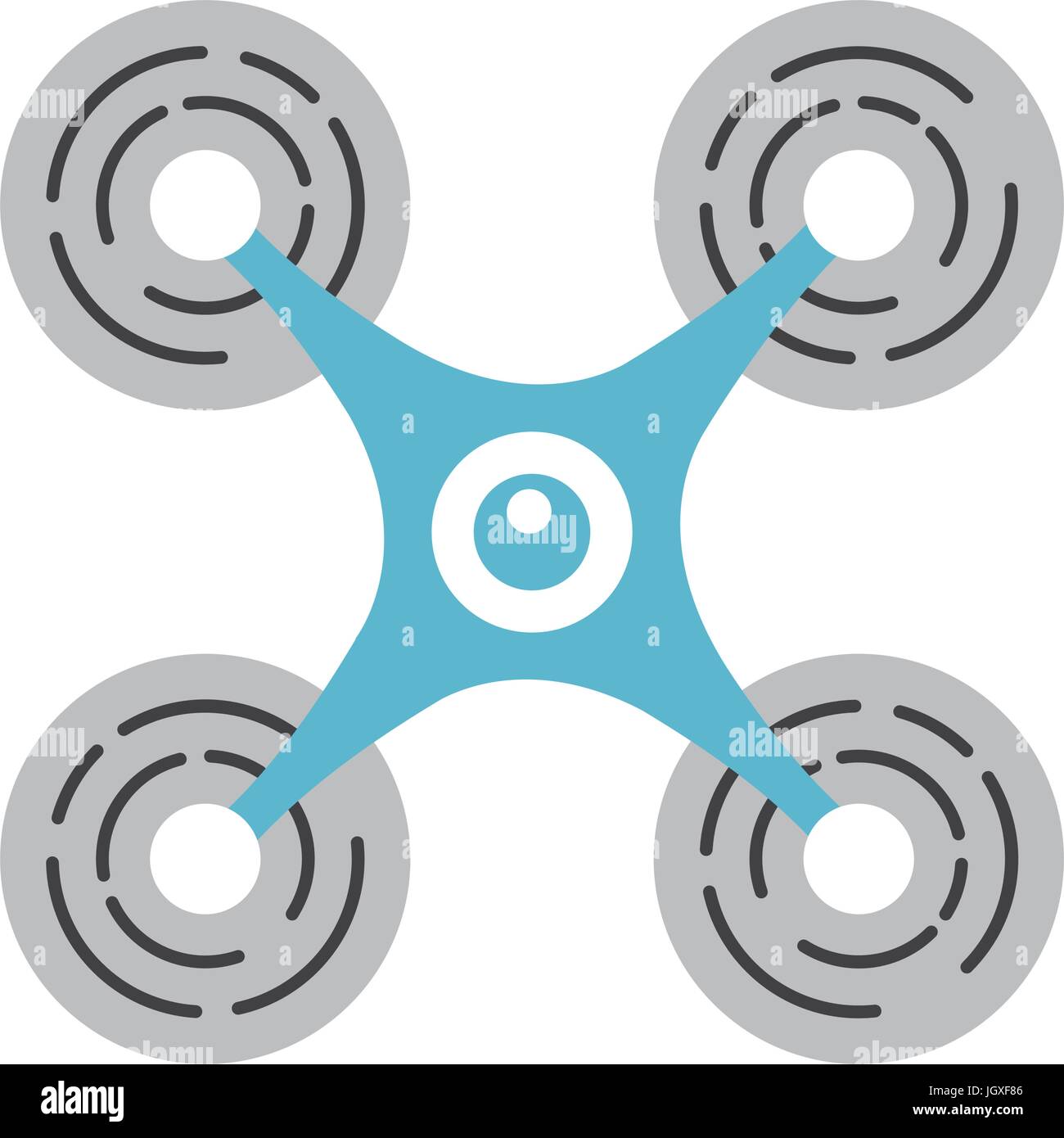 drone flying technology icon Stock Vector Image & Art - Alamy