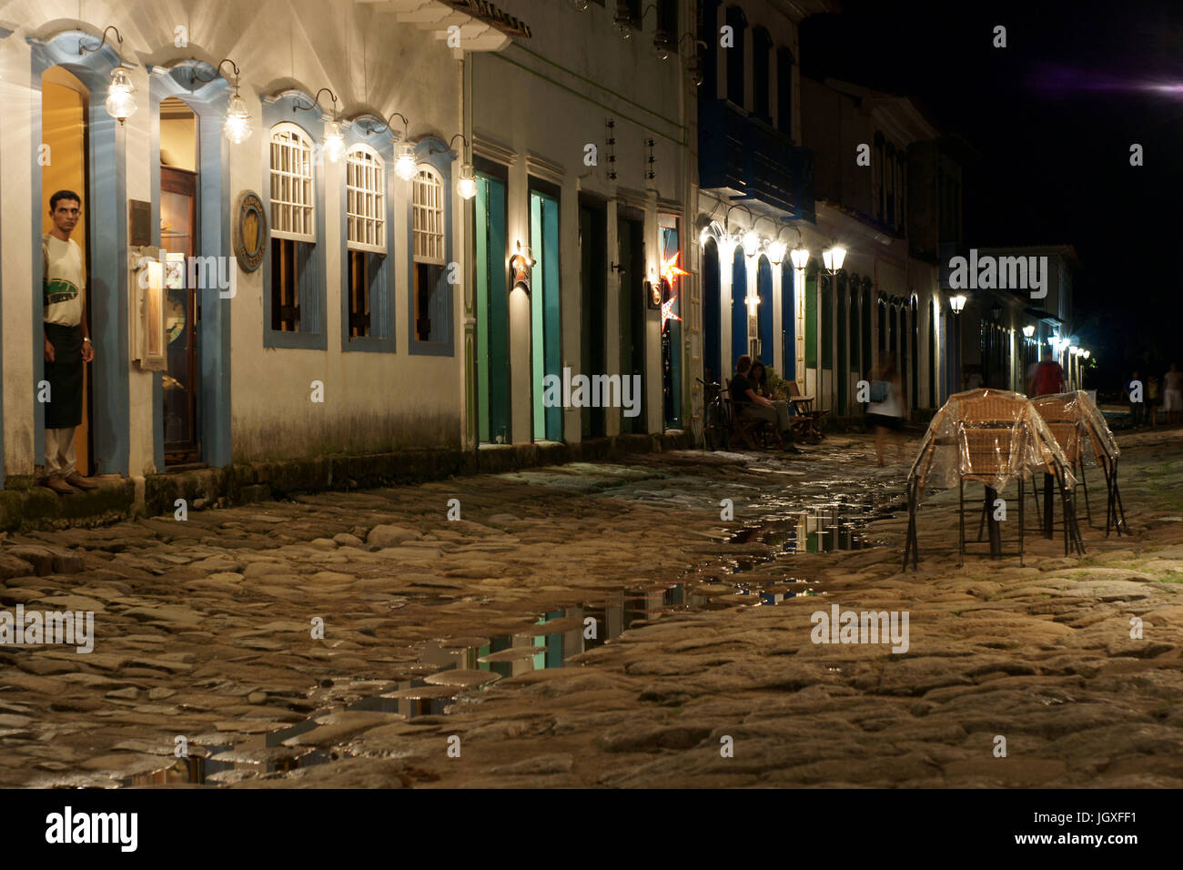 City, Street, Paraty, Rio de Janeiro, Brazil Stock Photo - Alamy