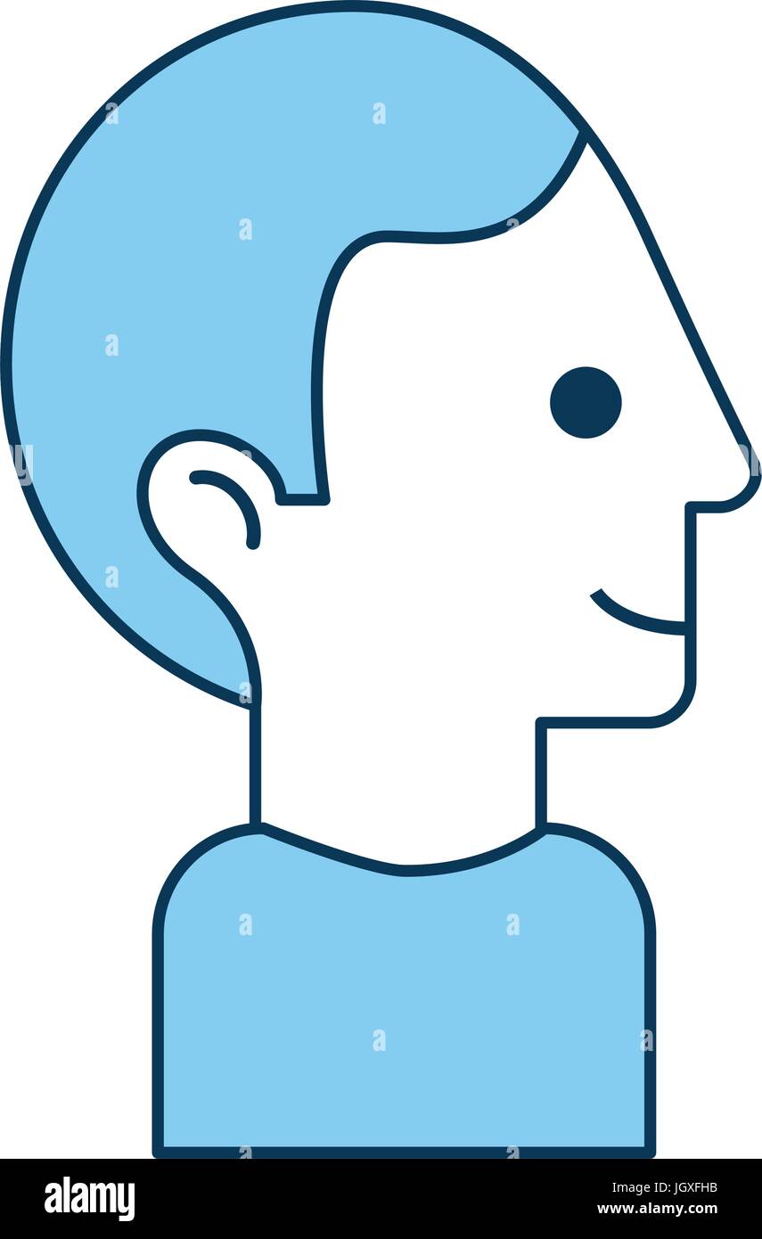 head human profile icon Stock Vector Image & Art - Alamy