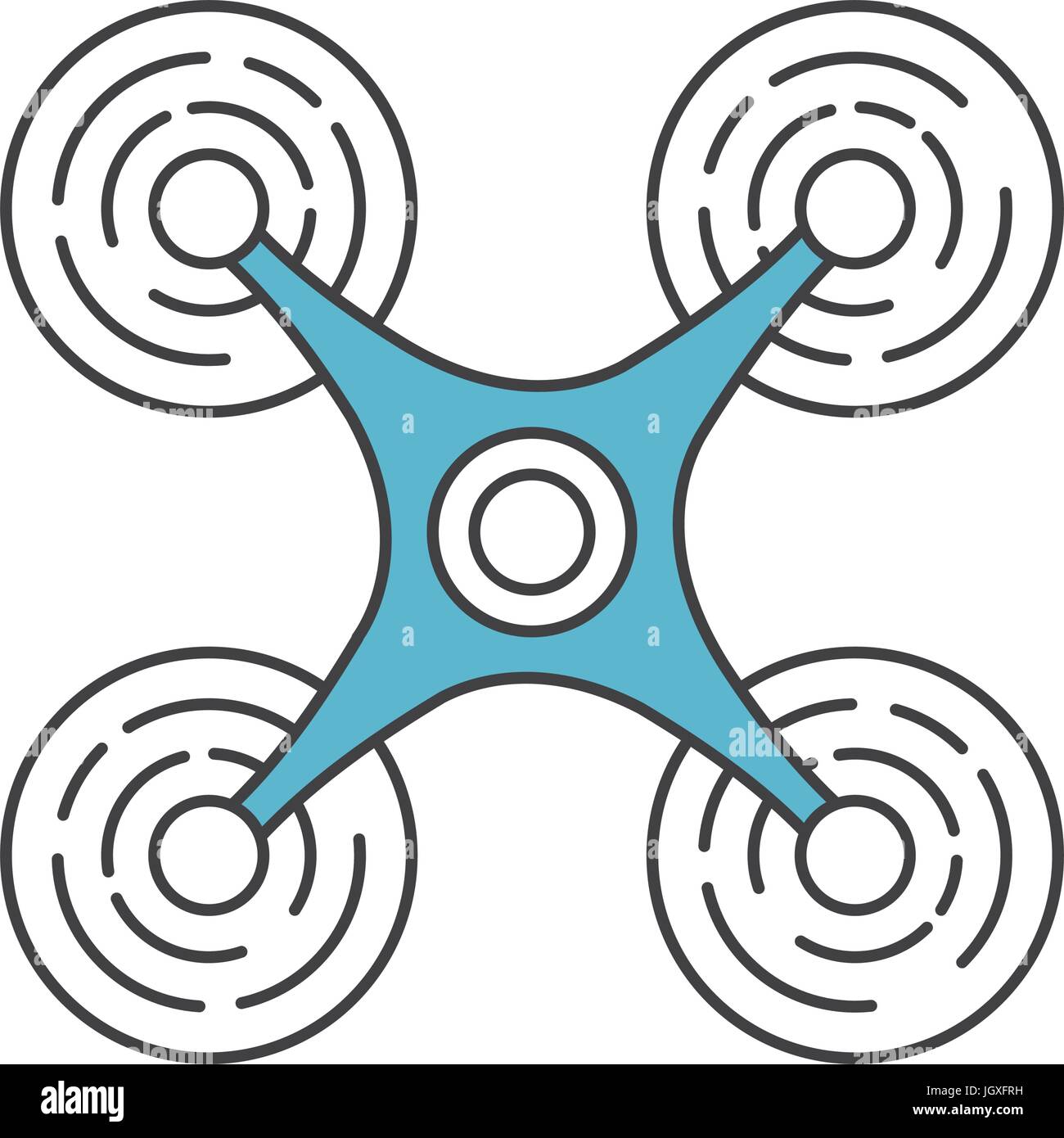 drone flying technology icon Stock Vector Image & Art - Alamy