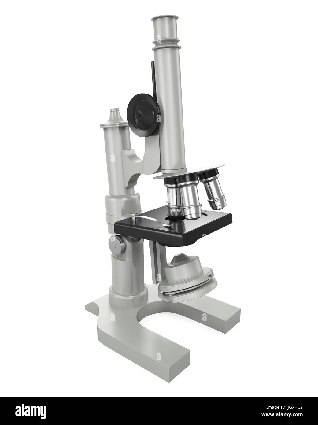 Microscope research Cut Out Stock Images & Pictures - Alamy