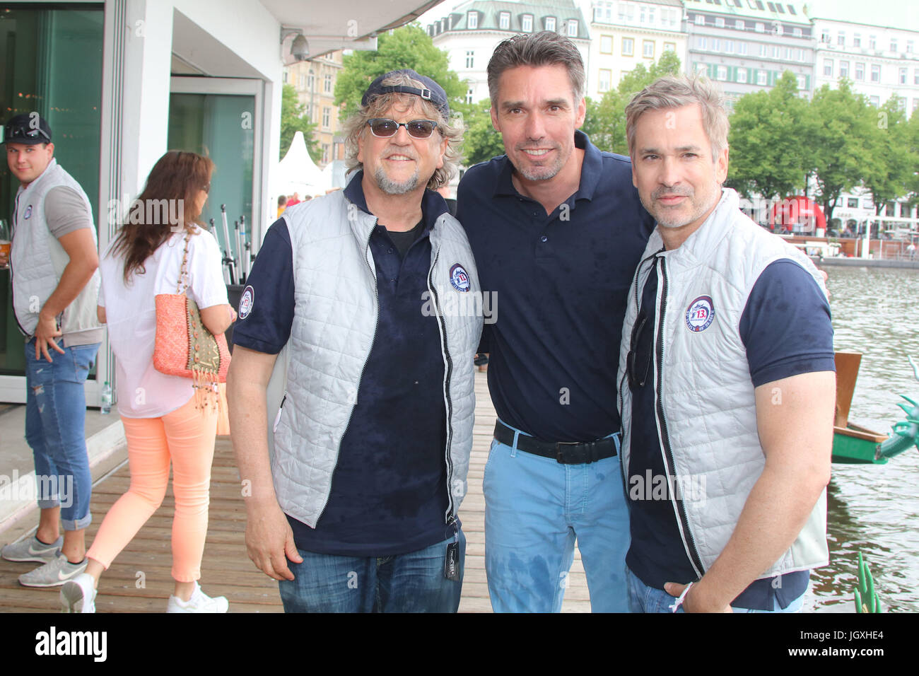 Dragonboat Race in Hamburg Featuring: Martin Krug, Manou Lubowski ...