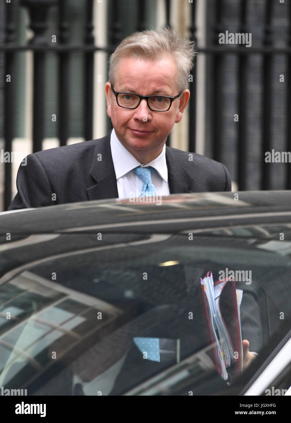 Environment Secretary Michael Gove arriving for a cabinet meeting in ...