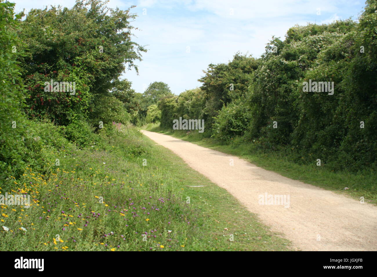 The Downs Link Stock Photo - Alamy