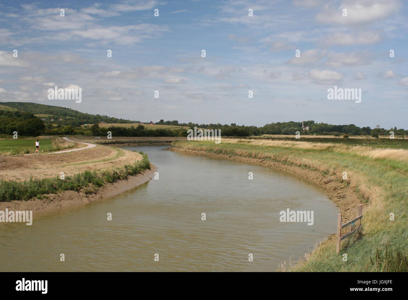 The Downs Link Stock Photo - Alamy