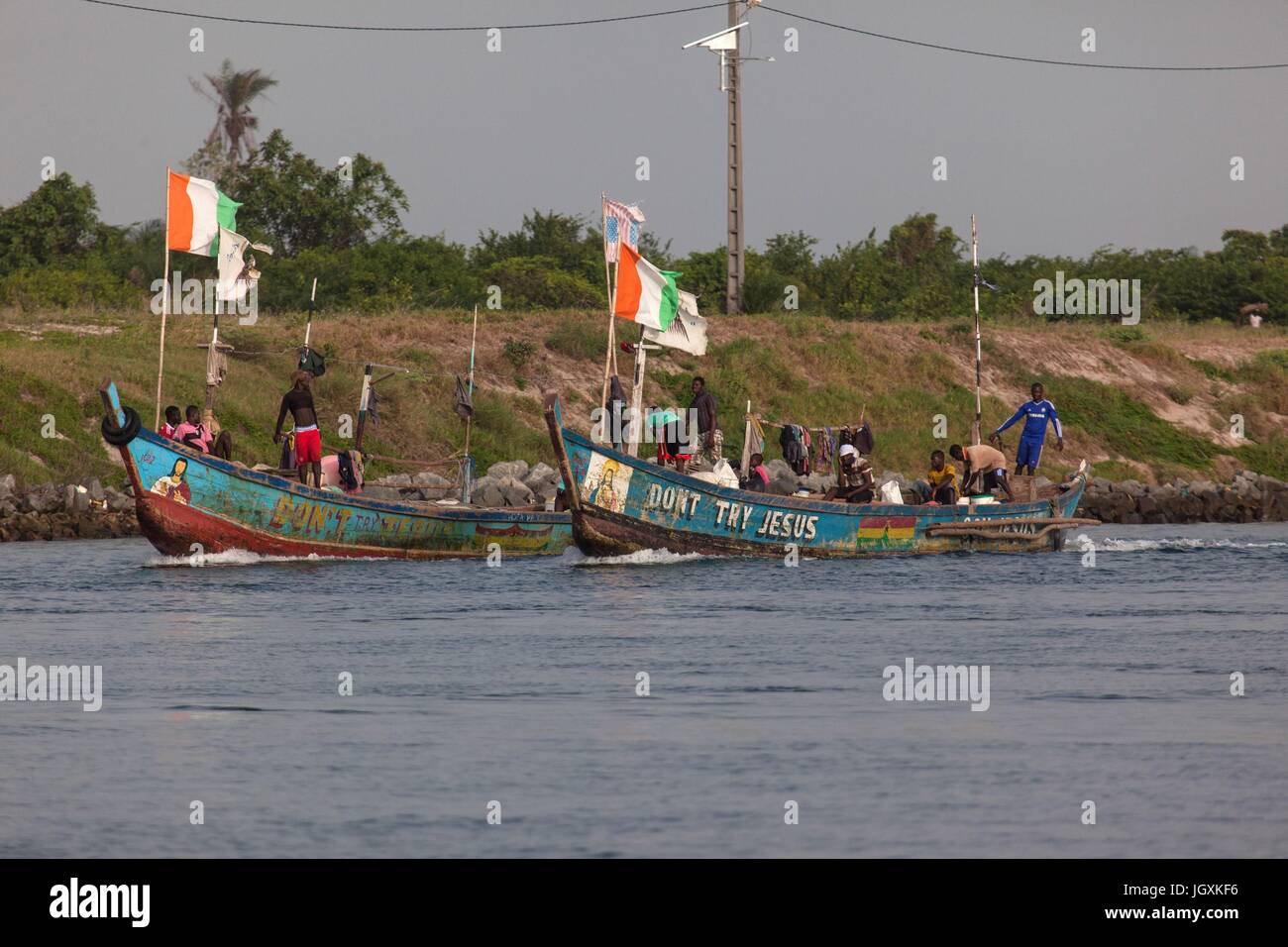 THE LAGOON OF ABIDJAN,IVORY COAST,WESTERN AFRICA Stock Photo - Alamy