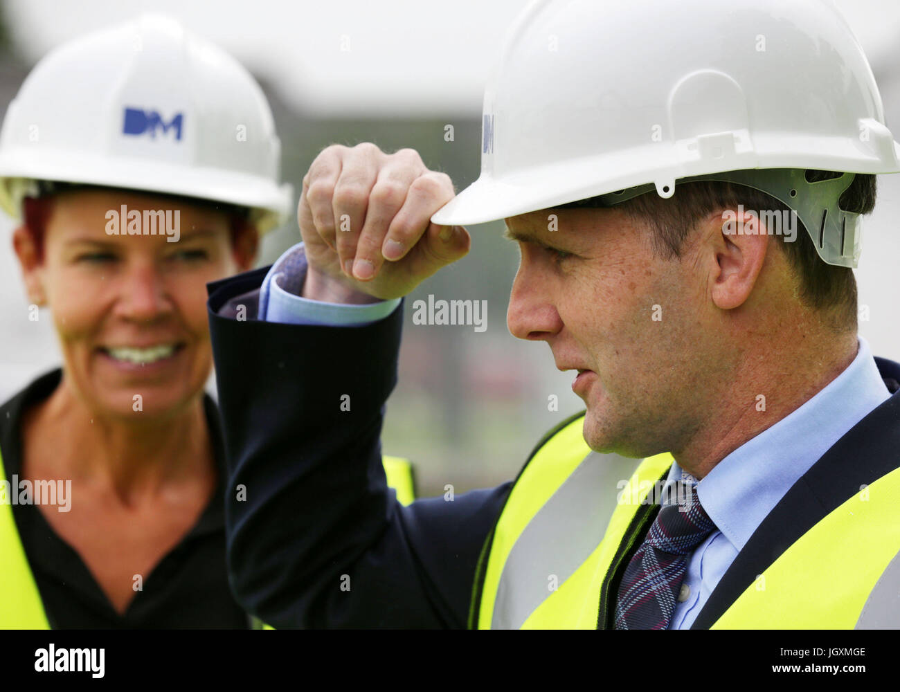 Justice Secretary Michael Matheson with prison governor Caroline ...