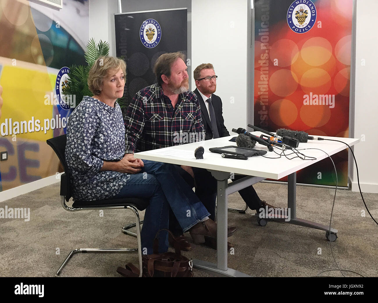 The parents of murdered man James Brindley, Beverley and Mark Brindley ...