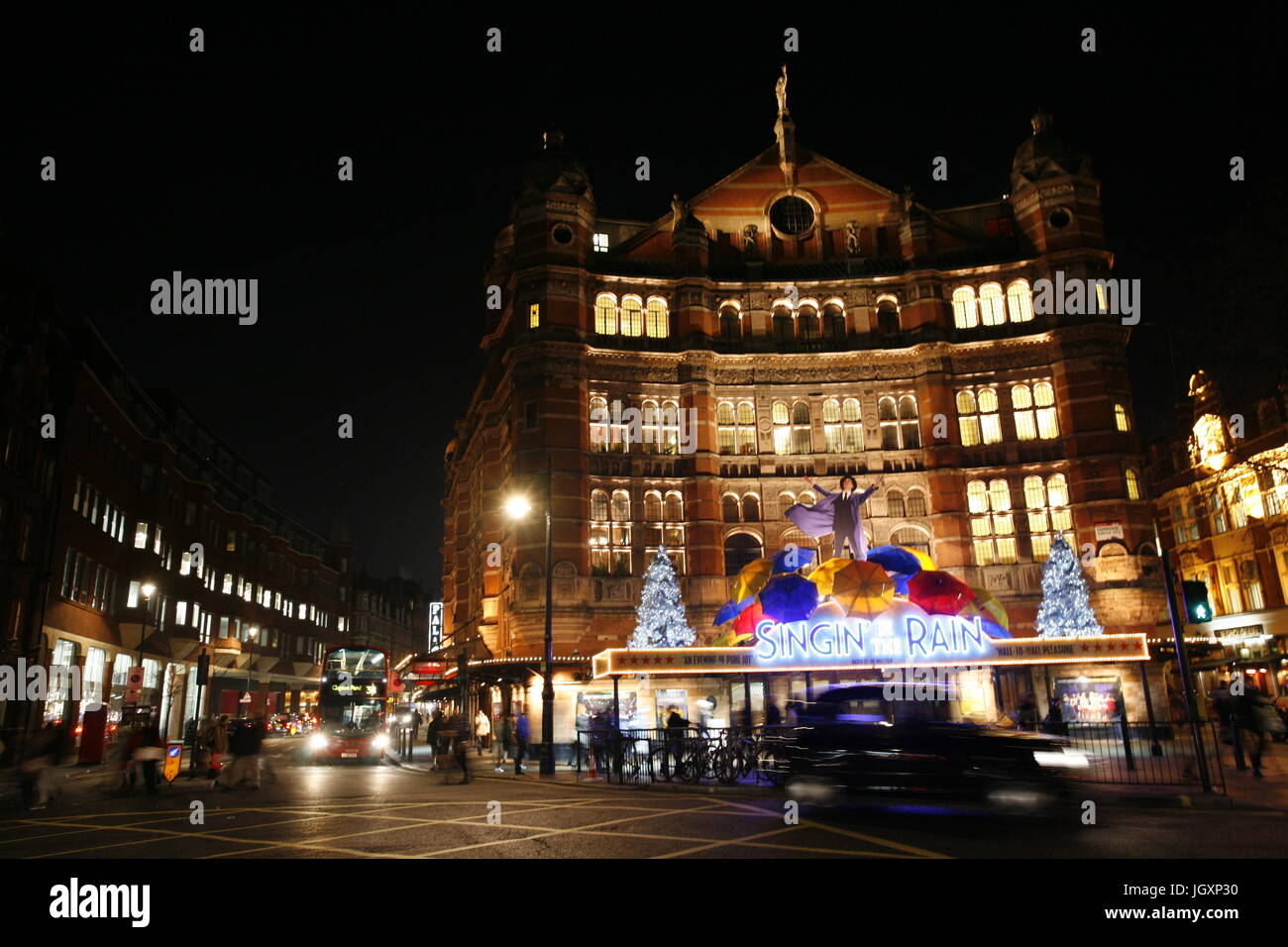 Palace Theatre Located At Cambridge Circus High Resolution Stock ...