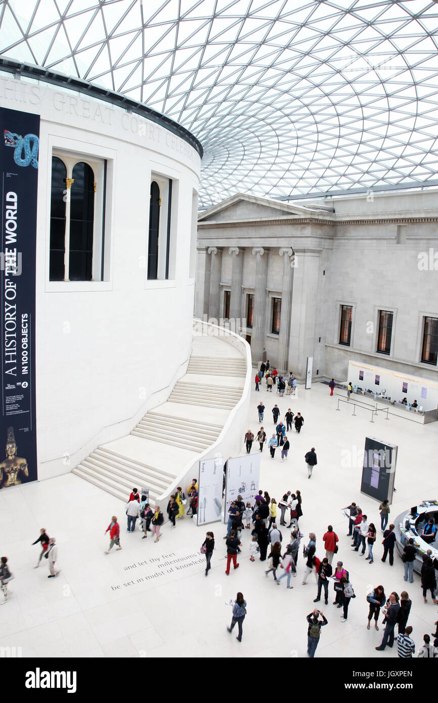 Interior british museum 13 hi-res stock photography and images - Alamy