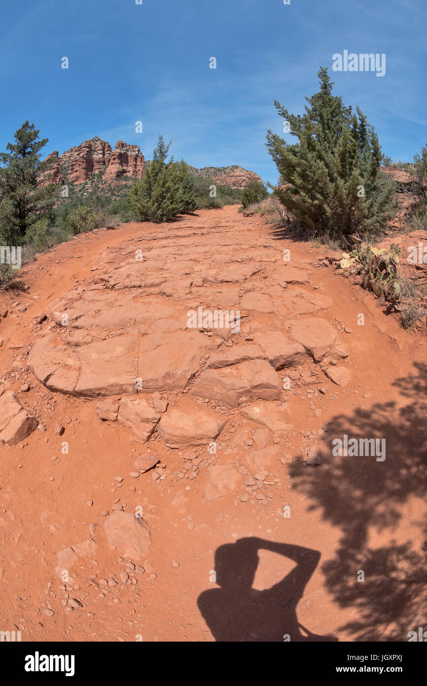 A difficult way up, Sedona, Arizona, USA Stock Photo - Alamy