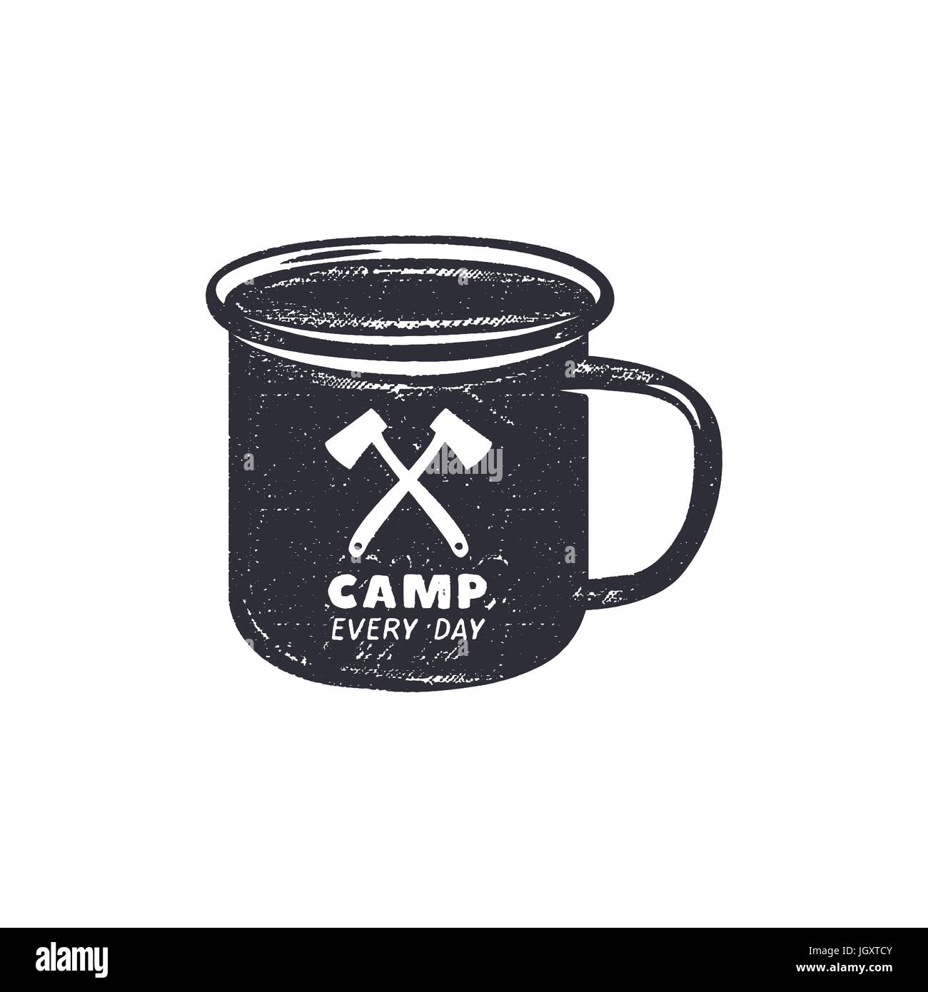 Camp coffee label hi-res stock photography and images - Alamy