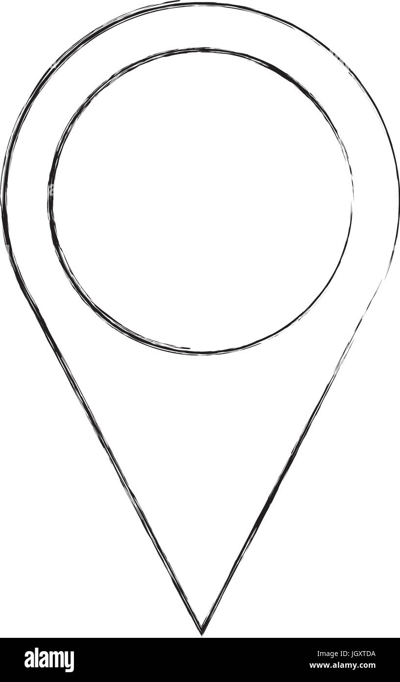 pin pointer location icon Stock Vector Image & Art - Alamy