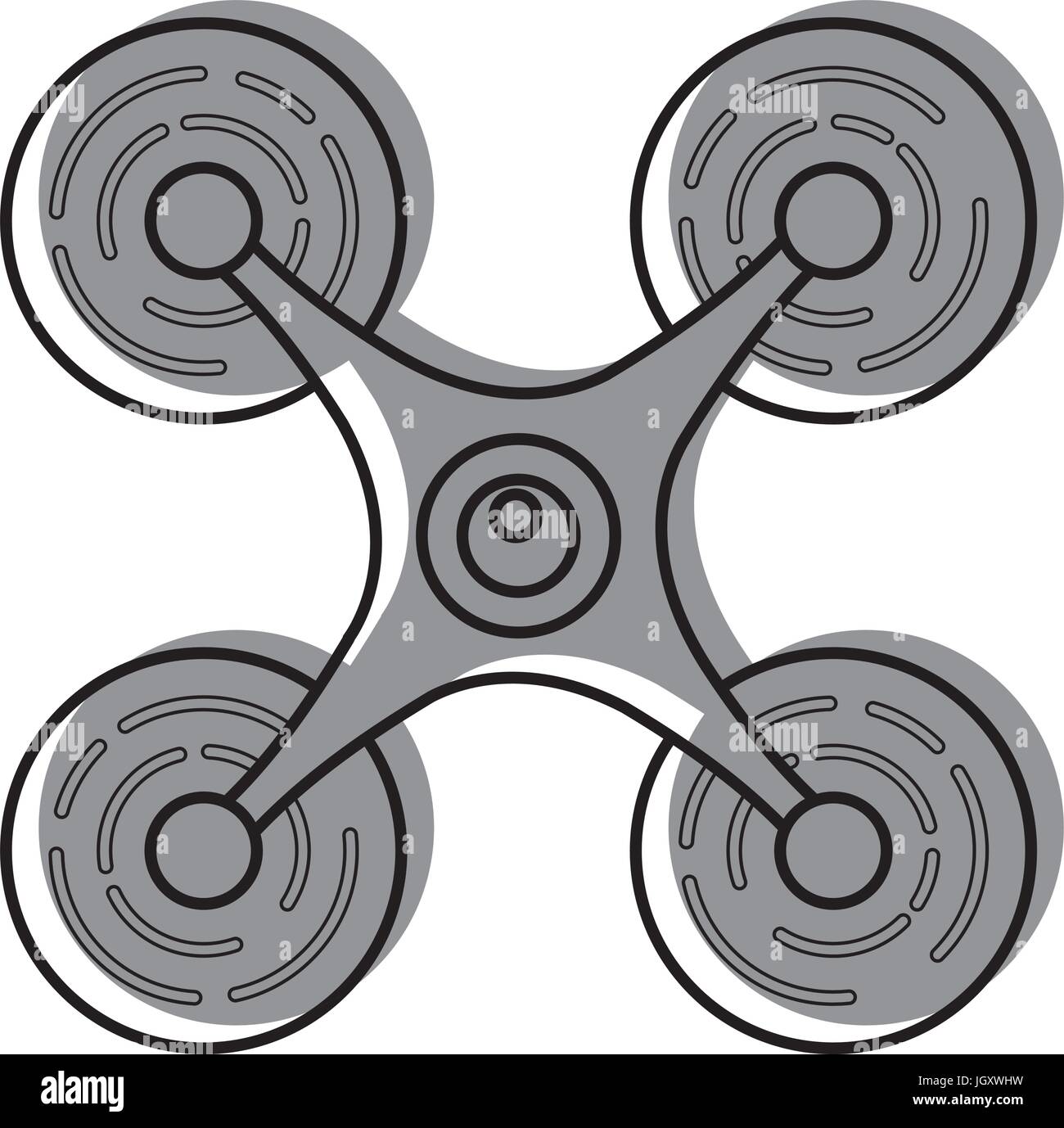 drone flying technology icon Stock Vector Image & Art - Alamy