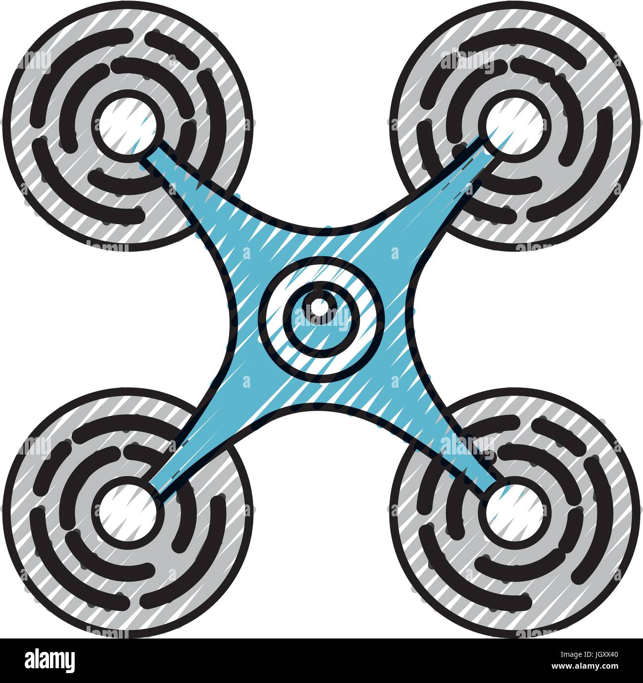 drone flying technology icon Stock Vector Image & Art - Alamy