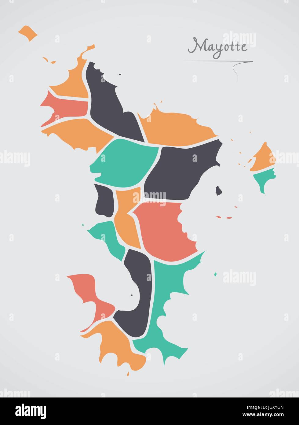 Mayotte Stock Vector Images - Alamy