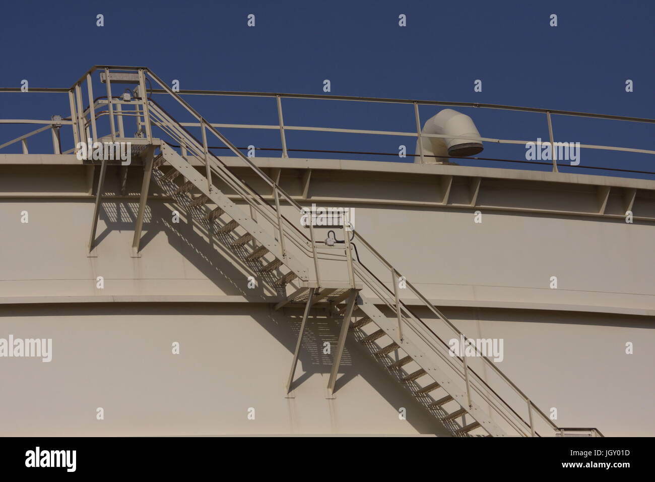 Oil storage tank with stairs hi-res stock photography and images - Alamy
