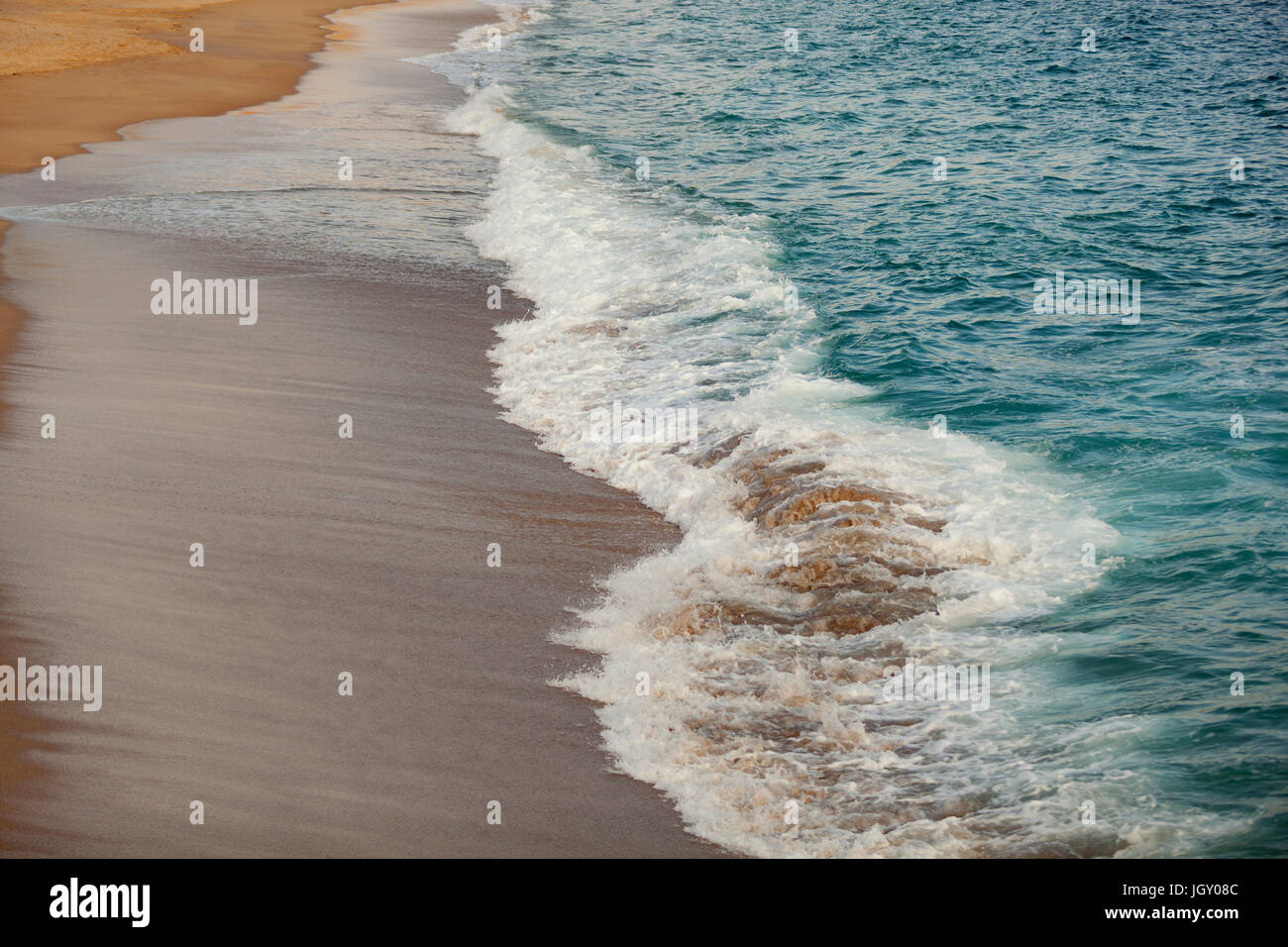 Beautiful beach with a beautiful water Stock Photo - Alamy